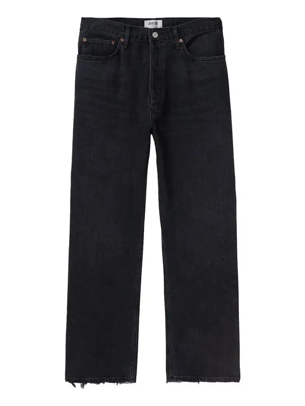 AGOLDE 90's Straight-leg Jeans - Black