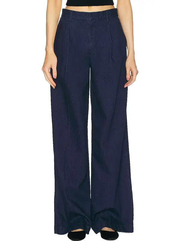 Sprwmn Pleated Trouser Jeans - Rinse