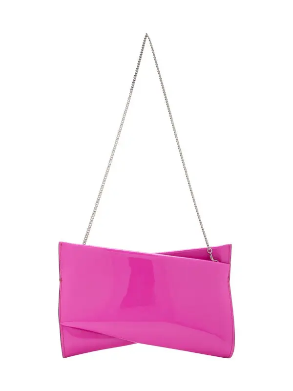 CHRISTIAN LOUBOUTIN Loubitwist Clutch - Pink