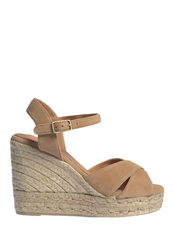 CastaÑer Blaudell Wedge Espadrille Sandals - Tostado