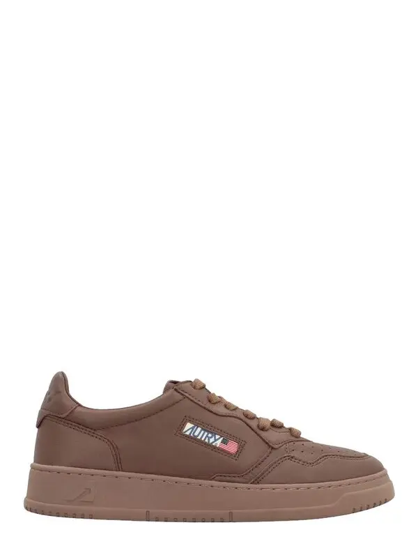 AUTRY Medalist Low-top Sneakers - Brown