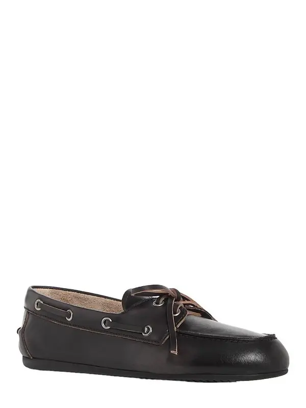 Miu Miu Boat Loafers - Nero