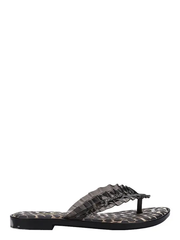 Melissa Slim Thong Sandals - Brown