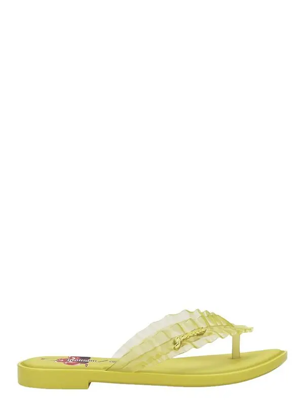 Melissa Slim Thong Sandals - Yellow