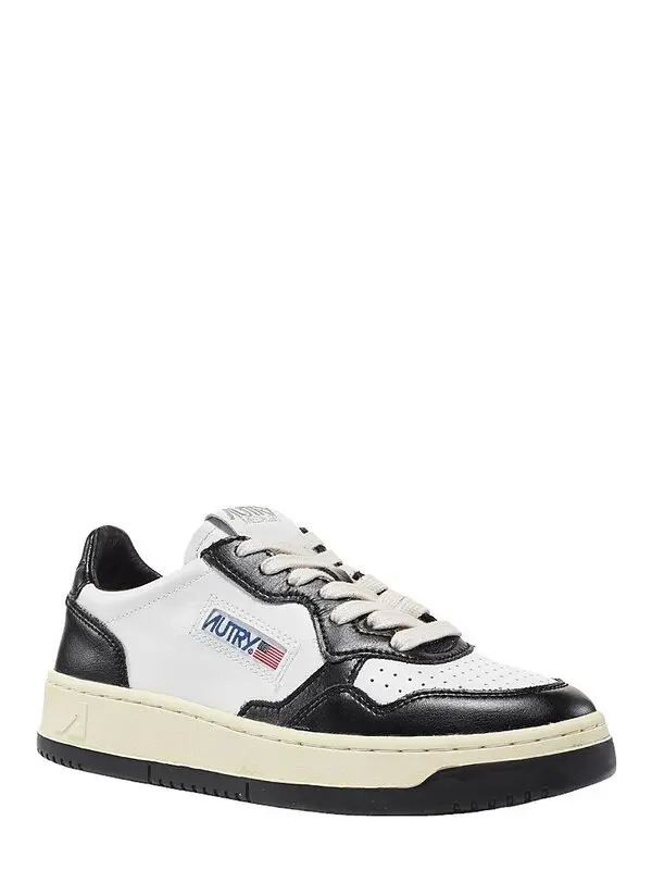 AUTRY Medalist Low Top Sneakers - Black/white