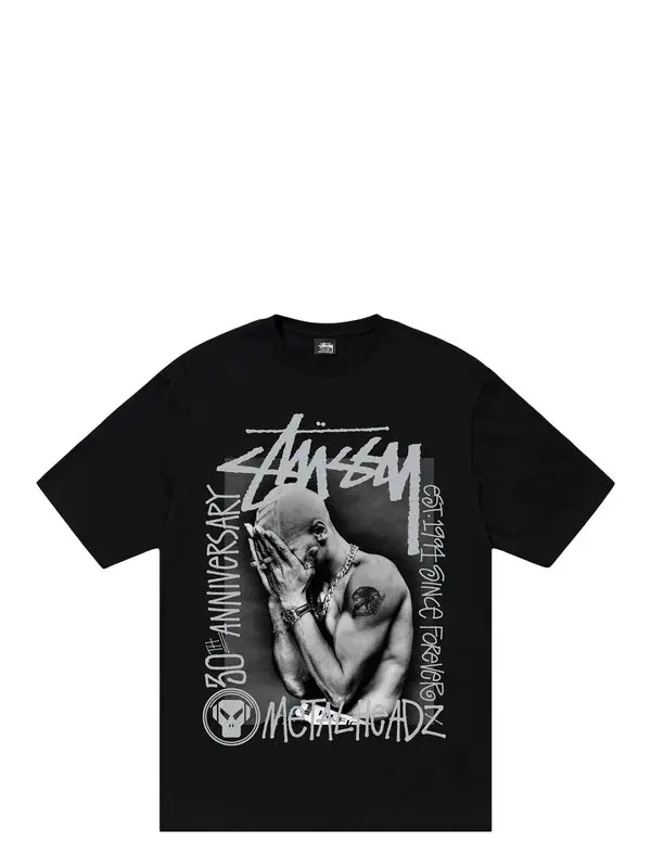 StÜssy X Goldie Metalheadz 30 Tee - Black