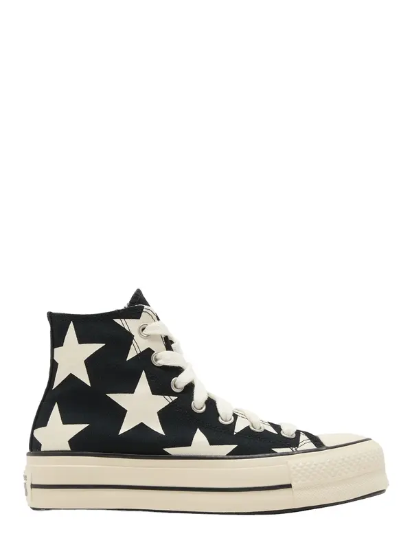 CONVERSE Chuck Taylor All Star Lift Platform High Large Stars - Black