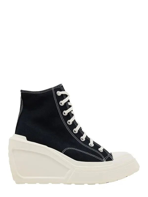 CONVERSE Wmns Chuck 70 De Luxe Wedge Egret - Black