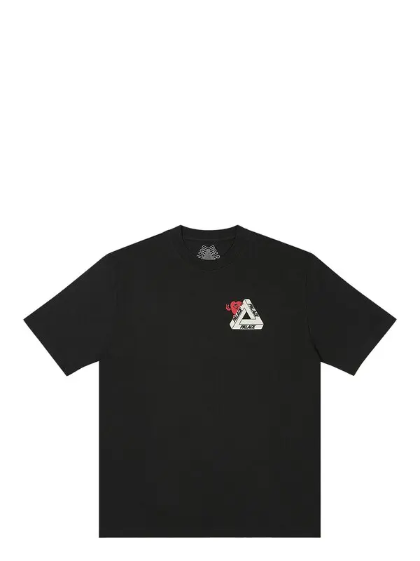 PALACE Tri-hearts T-shirt - Black