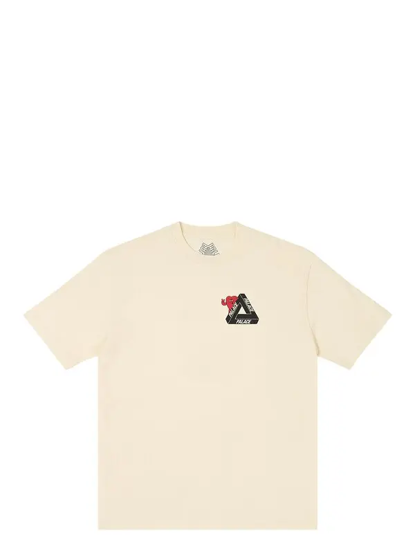 PALACE Tri-hearts T-shirt 'soft - White
