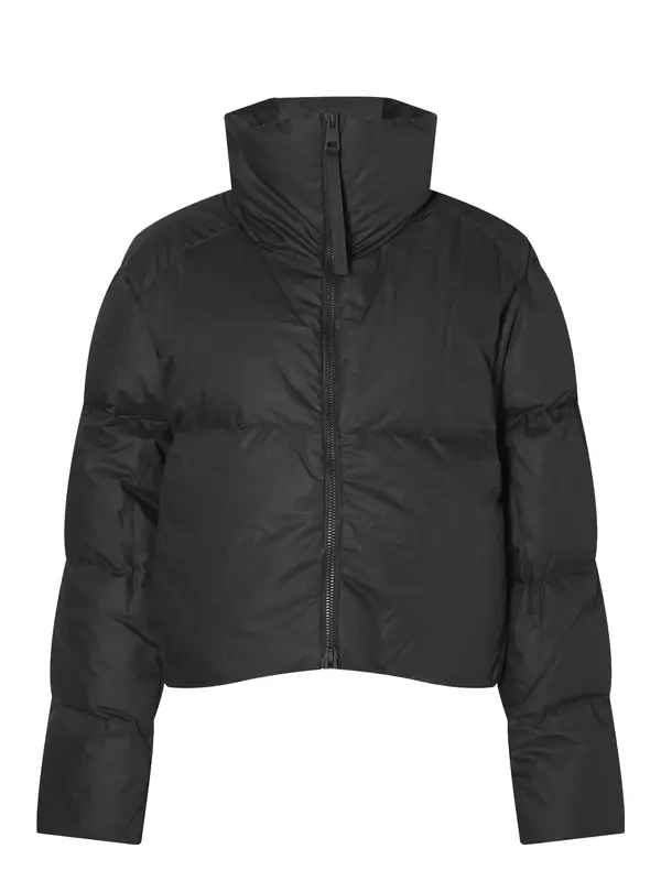 Canada Goose Garnet Cropped Puffer Jacket - Desert Sand