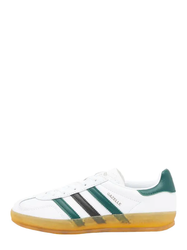 Adidas Gazelle Indoor Sneakers - Ftwr White/collegiate Green/core Black