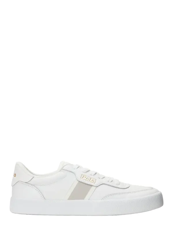 Polo Ralph Lauren Court Leather Sneakers - White