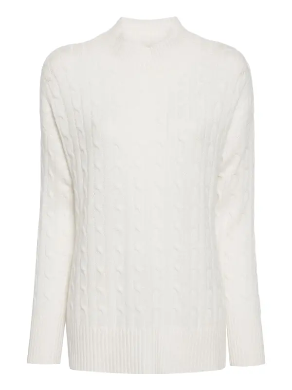 N.peal Esme Organic-cashmere Jumper - Neutrals
