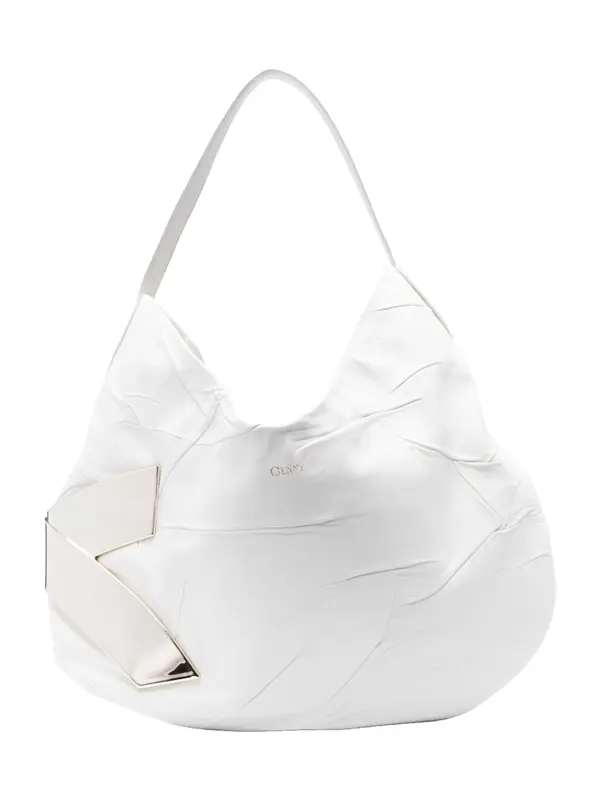 GENNY X Leather Tote Bag - White