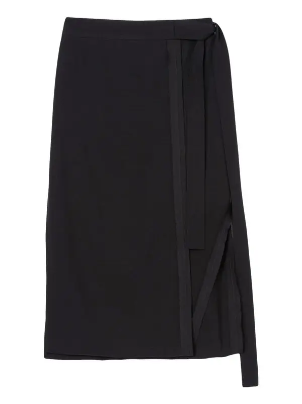 3.1 Phillip Lim Endless Loop Midi Skirt - Black
