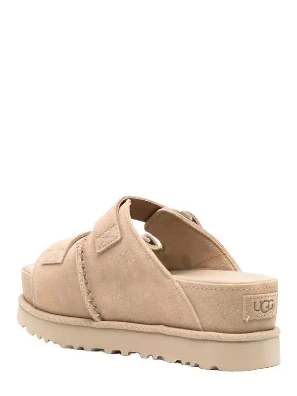 UGG Goldenstar Hi Suede Slides - Neutrals