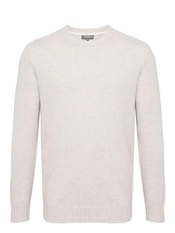 N.peal Crew-neck Cashmere Jumper - Grey