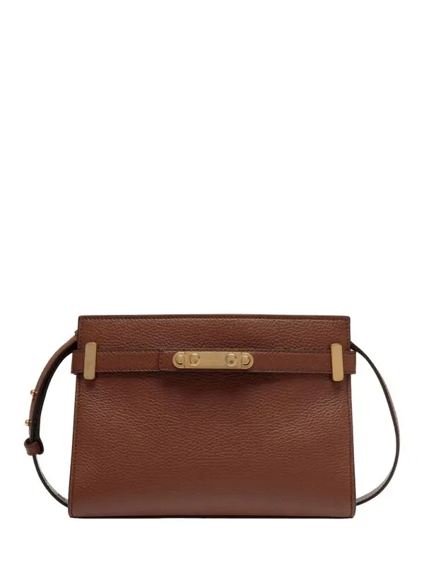 Bally Carriage Leather Crossbody Bag - Brown