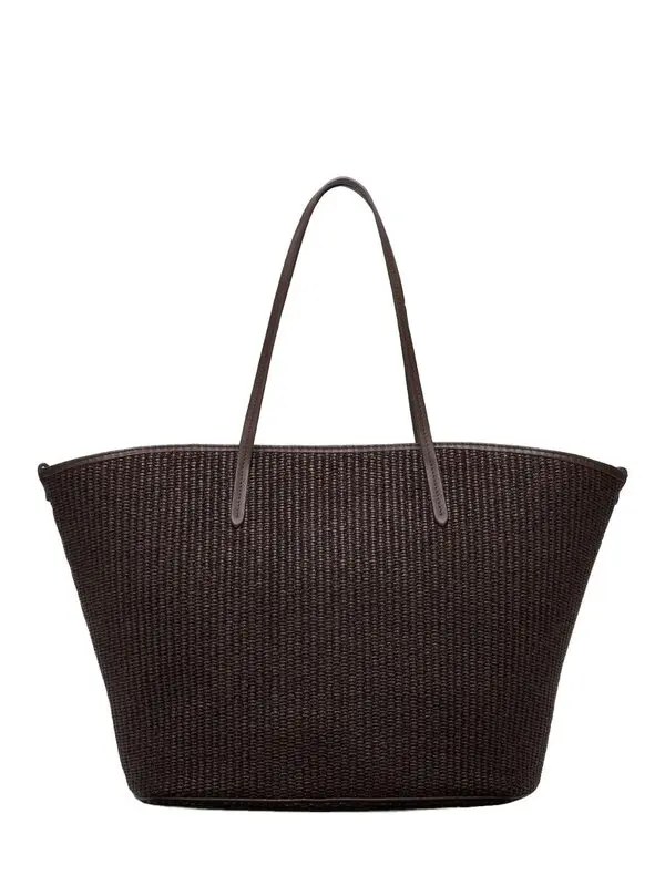Brunello Cucinelli Woven Tote Bag - Brown