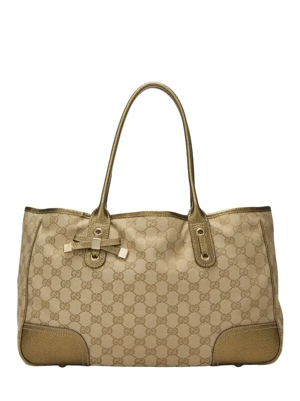 Gucci Original Gg Princy Tote - Gold