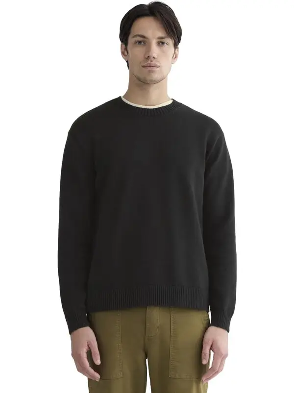 Everlane Classic Crewneck Sweater - Black