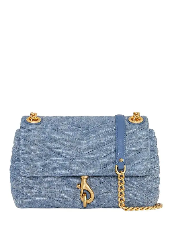 Rebecca Minkoff Edie Convertible Crossbody Bag - Denim