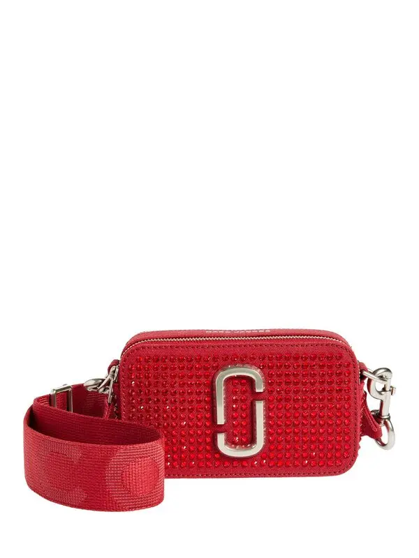 Marc Jacobs Crystal Canvas Snapshot Bag - Siren Crystal