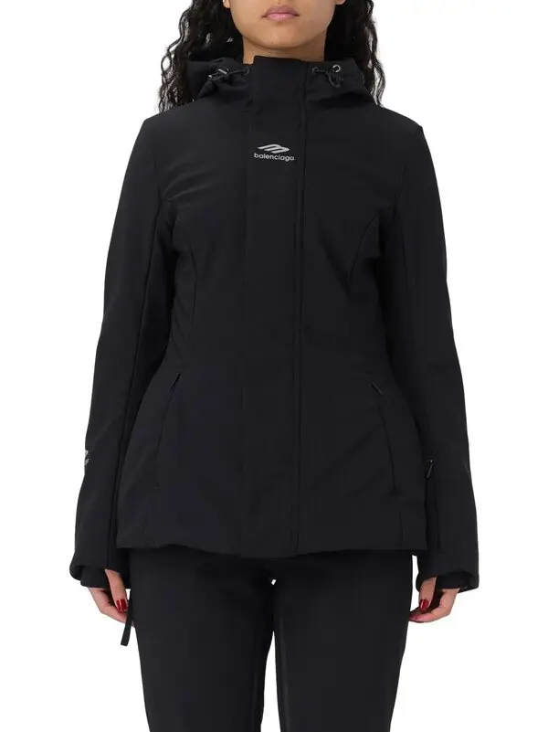 Balenciaga Hooded Jacket - Black