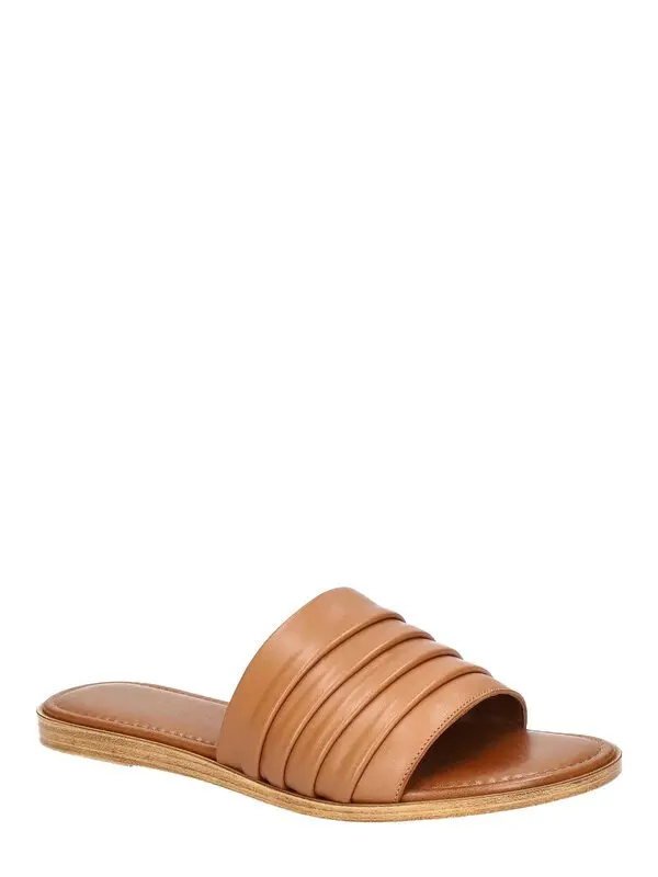BELLA VITA Rya-italy Slide Sandal - Whiskey Italian Leather