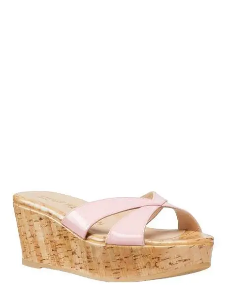 STUART WEITZMAN Carmen Wedge Sandal - Blossom