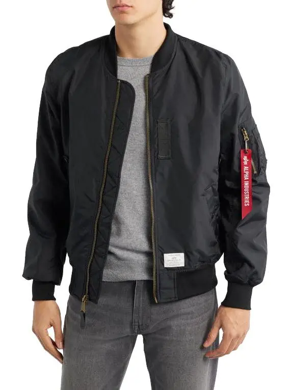 Alpha Industries L-2b Skymaster Gen Ii Bomber Jacket - Black