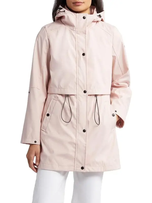 Sam Edelman Hooded Coat - Blush