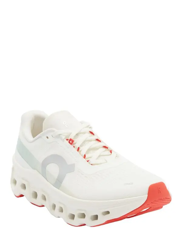 On Cloudmonster 1 Running Shoe - Ivory/creek