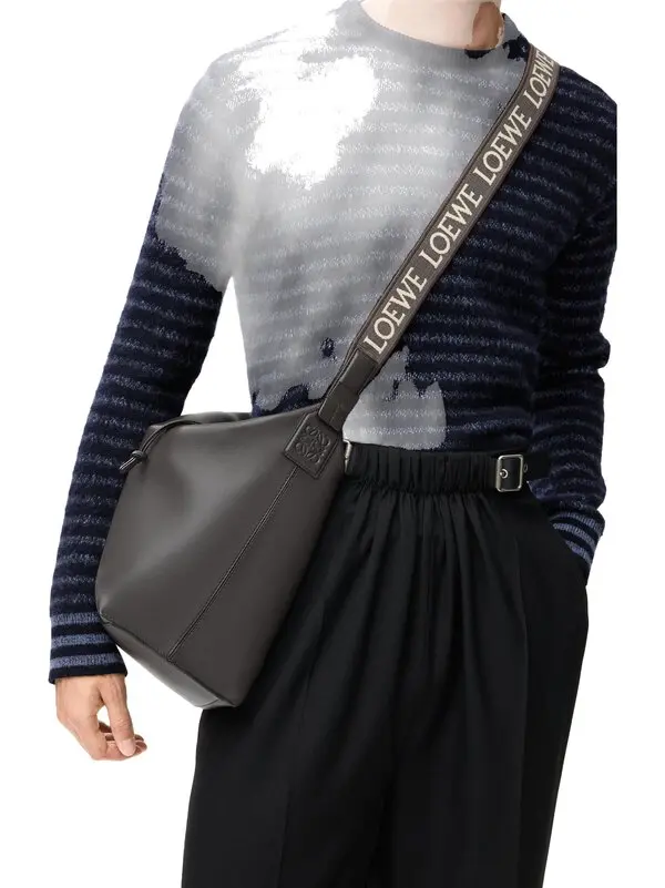 Loewe Cubi Crossbody Bag - Dark Grey