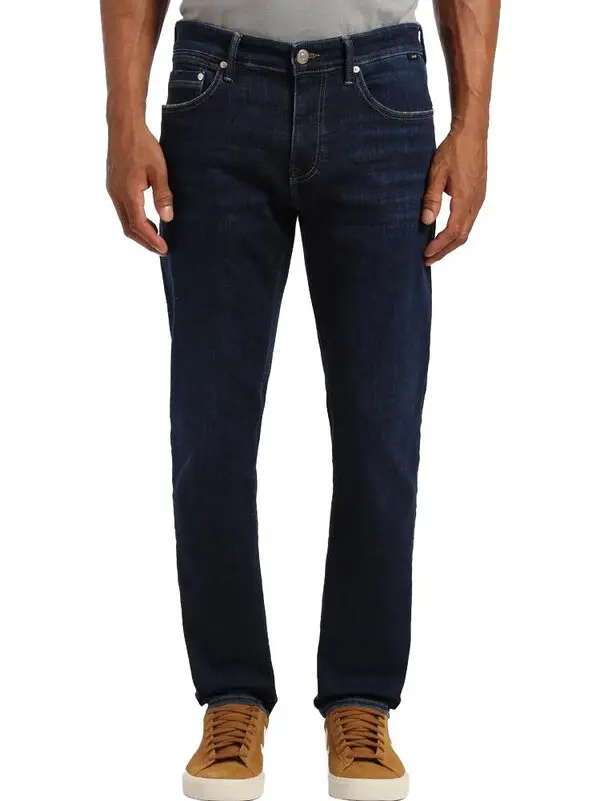 MAVI Marcus Slim Straight Leg Jeans - Rinse Brushed Feather Blue