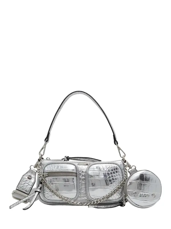 Aldo Everyday Crossbody Bag - Silver