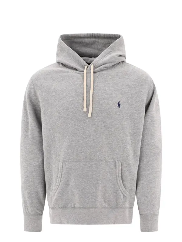 Ralph Lauren Relaxed Fit Hoodie - Grey