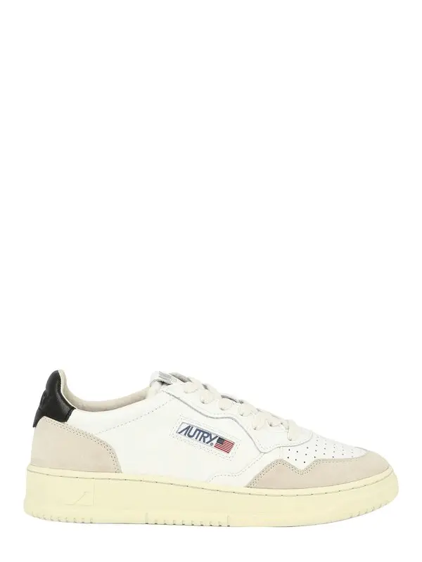 AUTRY Medalist Leather Sneakers - White
