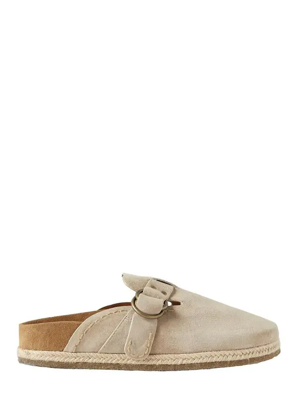 Polo Ralph Lauren Turbach Suede Clogs - Neutrals