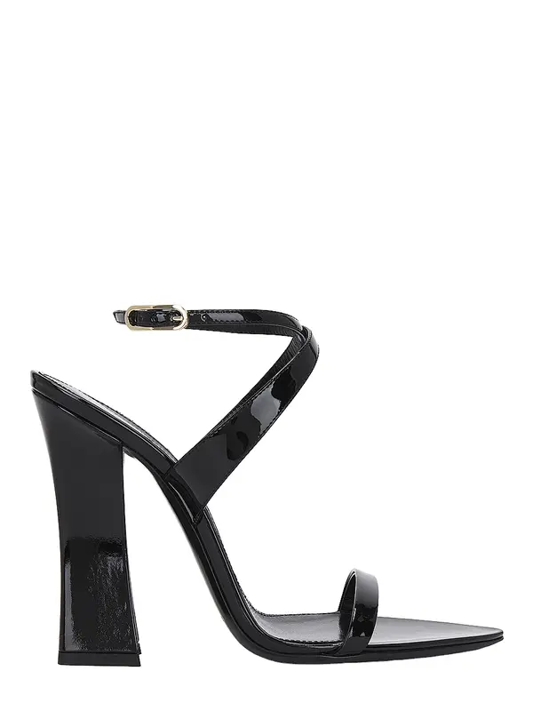 Saint Laurent Eva Sandal - Noir