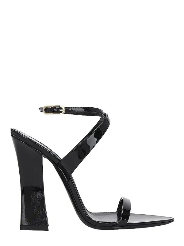Saint Laurent Eva Sandal - Noir