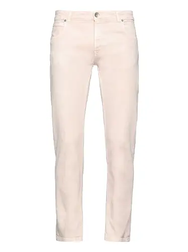 Eleventy Cotton-elastane Straight-leg Jeans - Pink