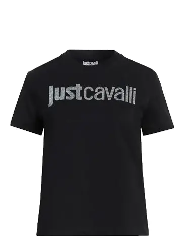 Just Cavalli Logo-print T-shirt - Black