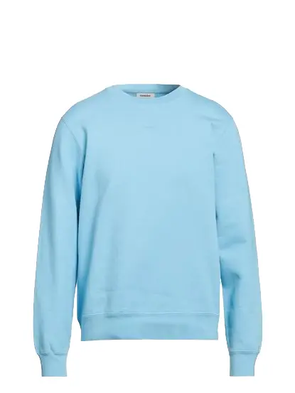 Sandro Fleece Sweatshirt With Embroidered Logo - Blue