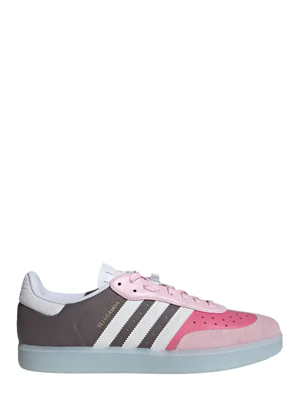 Adidas Velosamba Leather Sneakers - Grey