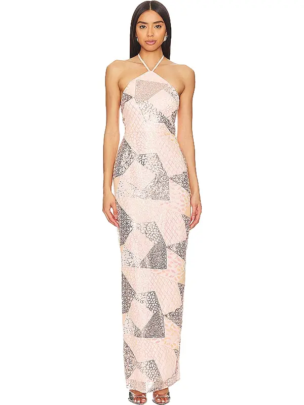 LOVERS AND FRIENDS Ariel Maxi Dress - Pink