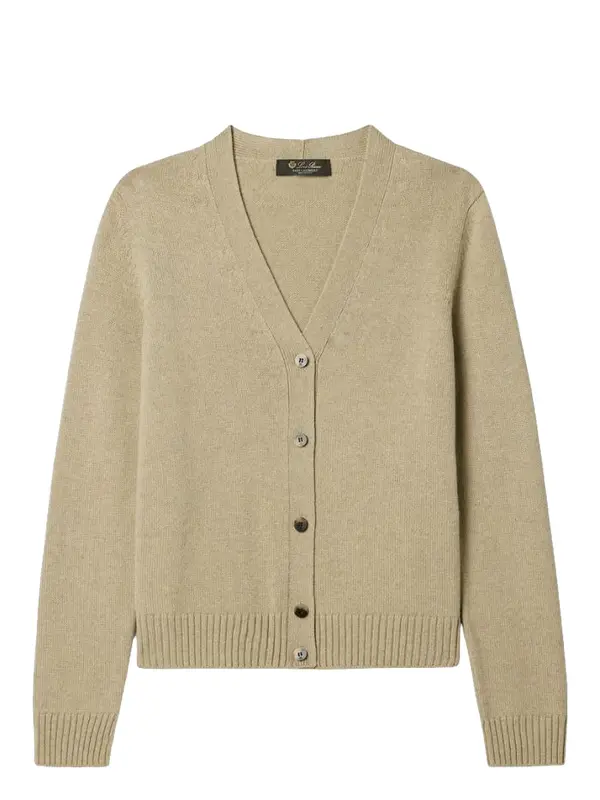 Loro Piana Cashmere Cardigan - Neutrals