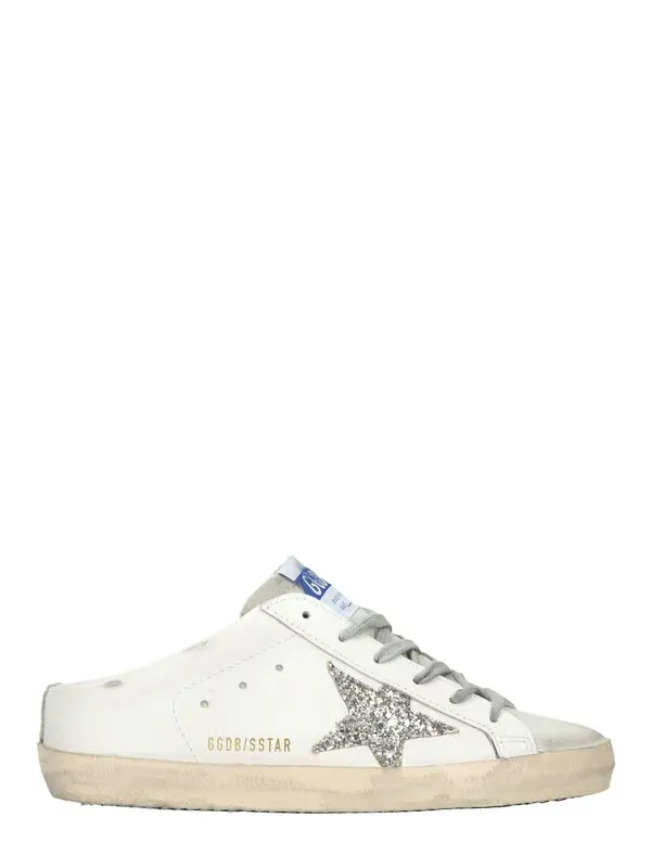 GOLDEN GOOSE Super-star Sabot Sneakers - White