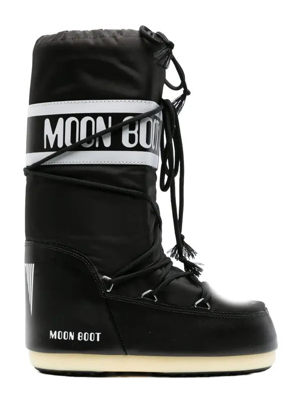 Moon Boot Icon Padded Boots - Black